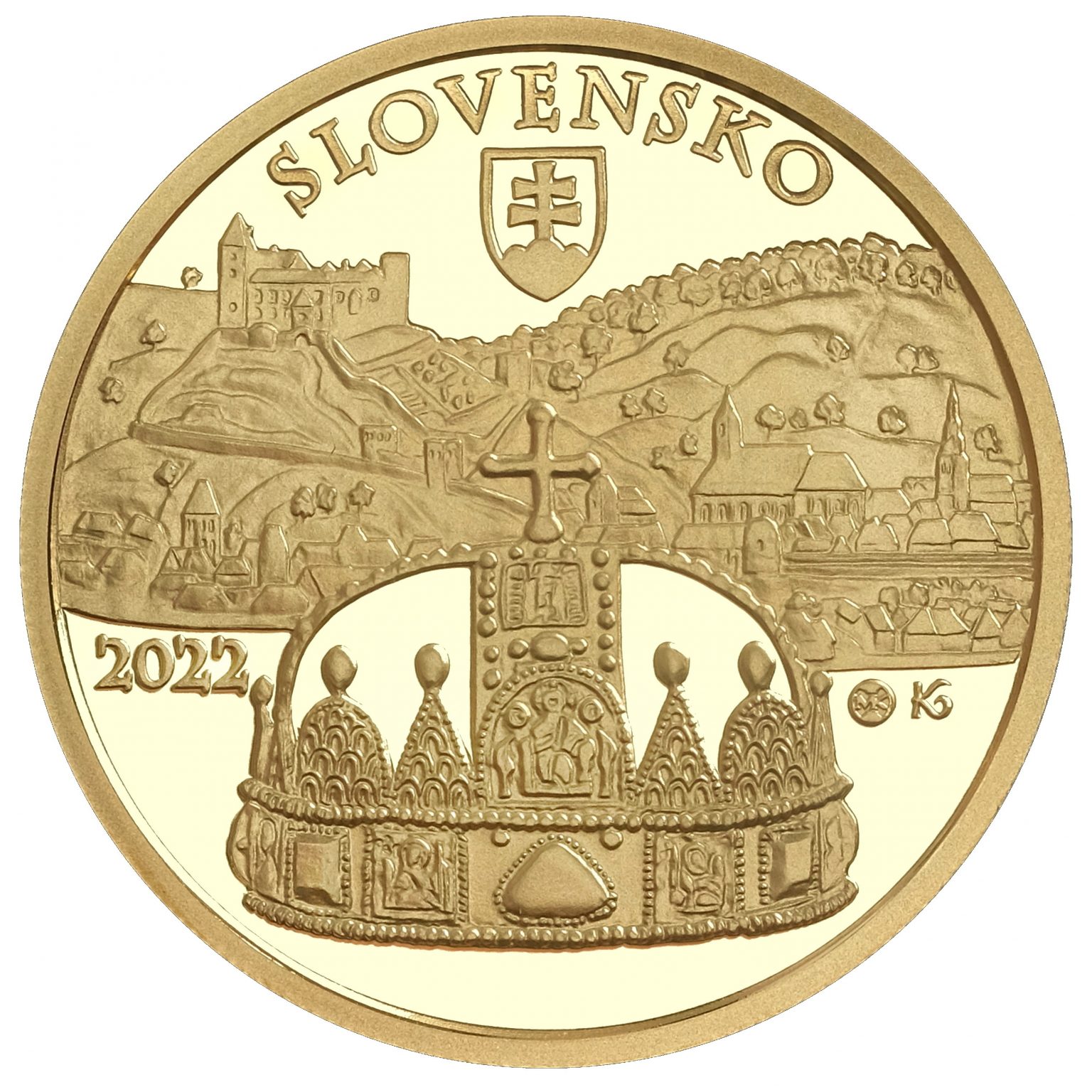 New gold euro collector coin: ‘Bratislava coronations – 450th ...